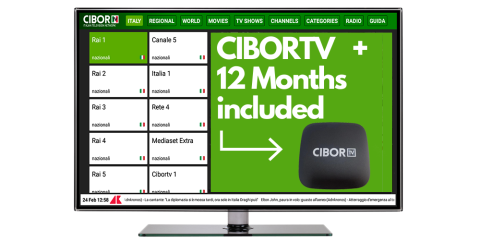 CIBORTV the Italian Streaming Television Network